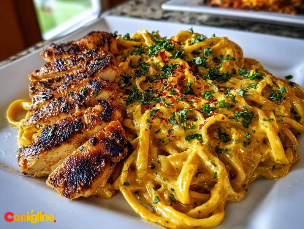 Spicy Velveeta Chicken Linguine: 5 Star Taste - savorsecrets